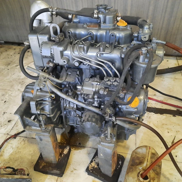 YANMAR 3JH25A INBOARD marine diesel engine for lifeboat Used good ...