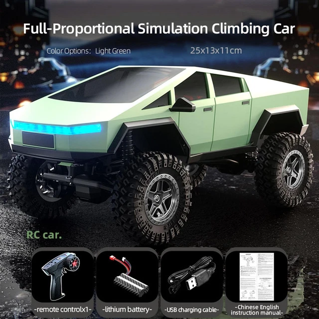 1/18 2.4G ROCK Crawler RC Climbing 4*4 Car RTR 2Speed Gearbox 370 Brushed Motor £99.48 - PicClick UK
