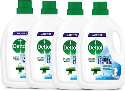 DETTOL ANTIBATTERICO DETERGENTE per bucato additivo Fresco Cotone ...