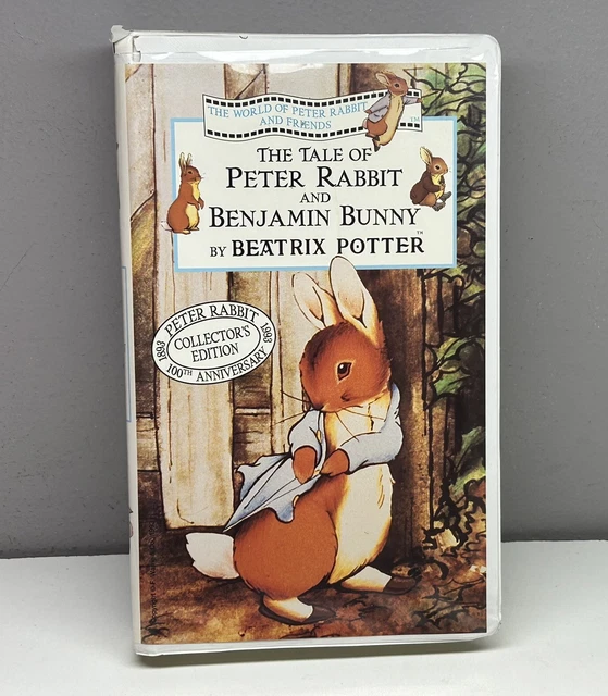 TALE OF PETER Rabbit Benjamin Bunny VHS Video Tape Beatrix Potter 100 ...
