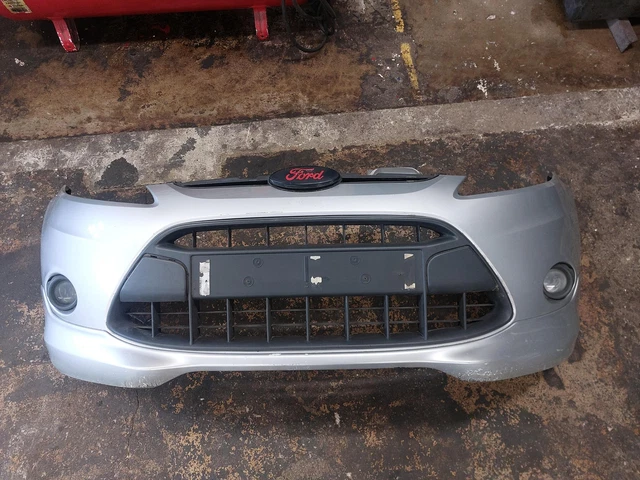 FORD FIESTA MK7 Zetec-S Pre Facelift Front Bumper Moondust Silver 2009 ...