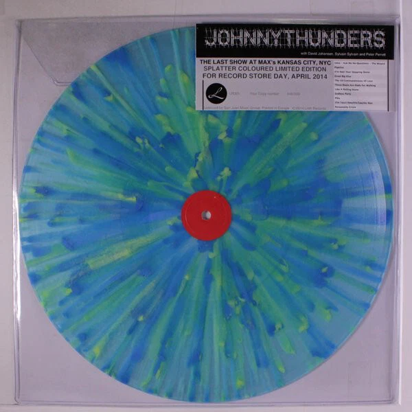 JOHNNY THUNDERS - The Last Show At Max's Kansas City NYC (LP, Ltd, Num ...