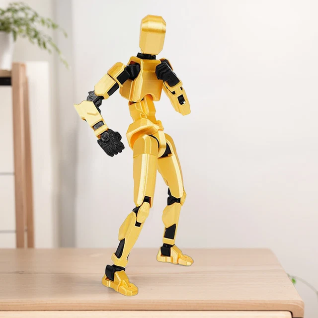 3D PRINTED FULL Body Activity Robot Multi-Jointed Robot for Kids Adults ...