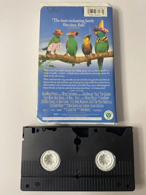 PAULIE (VHS, 1998) Cheech Marin $5.99 - PicClick CA