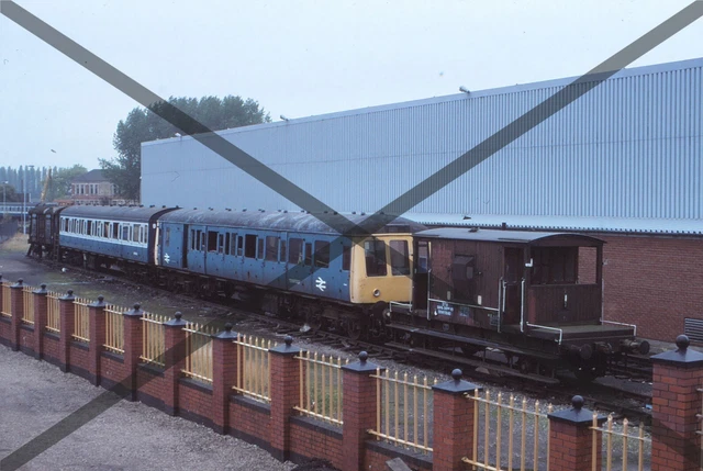 RAILWAY LOCOMOTIVE 35MM Slide – Departmental Dmu Tdb975227 At Tyseley ...