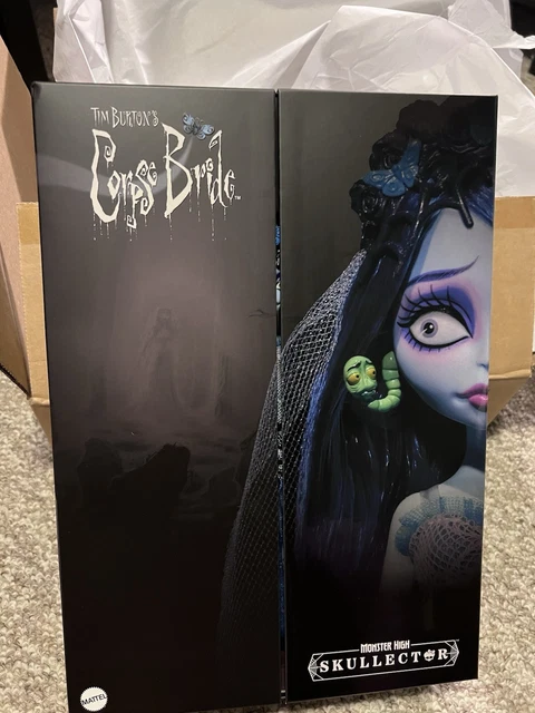 MONSTER HIGH TIM Burton's Corpse Bride Emily Skullector Doll NIB $144. ...