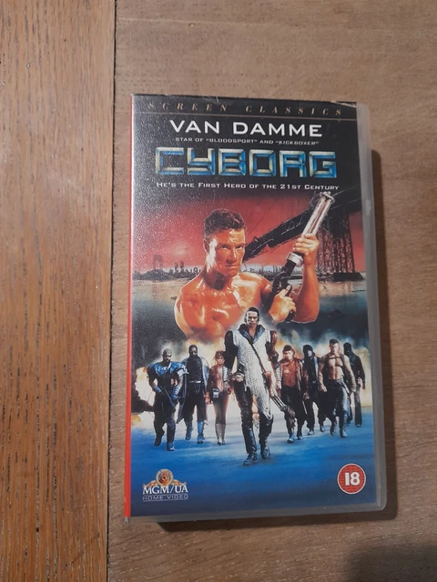 VINTAGE JEAN CLAUDE Van Damme Cyborg VHS Video 1995 Martial Arts £4.95 ...