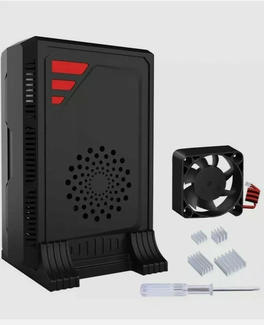 GEEEKPI RASPBERRY PI 4 Case, Raspberry Pi Case With Cooling Fan ...