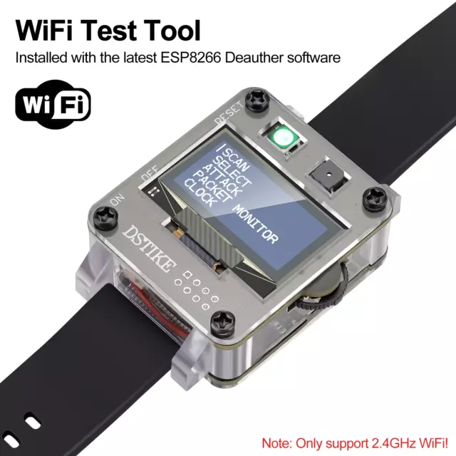 Wifi Deauther Test Tool Dstike Watch Se Nodemcu Esp8266 Esp 12f Programmierbares Eur 6899 6238