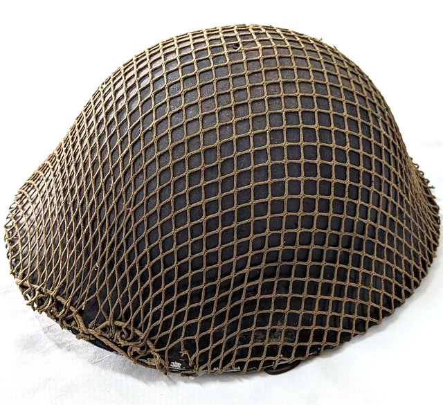 WW2 BRITISH ARMY Turtle style uniform steel helmet with liner ...