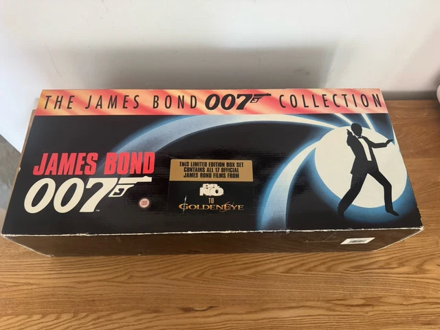 THE JAMES BOND 007 Collection 17 VHS Videos Box Set £42.30 - PicClick UK