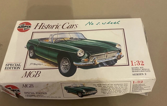 AIRFIX 02420 MGB Car Model Kit - Scale 1:32 - Model Kit - Boxed £15.08 ...