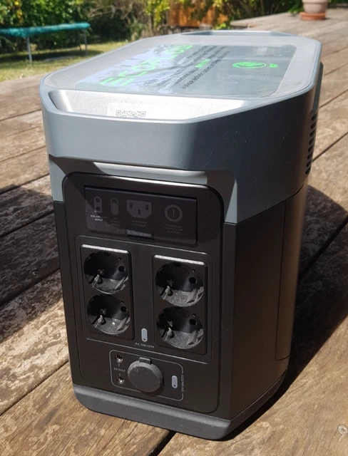 STATION ÉLECTRIQUE PORTABLE EcoFlow DELTA Max 2000W / 1612Wh (jamais ...
