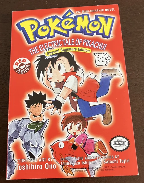 POKEMON THE ELECTRIC Tale of Pikachu Special Signature Edition Red ...