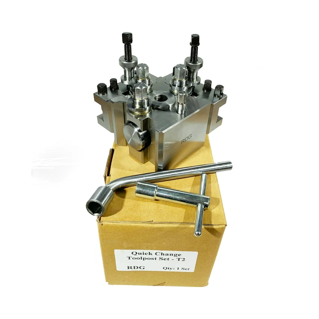 T2 QUICKCHANGE BLOCK Set With 2 Holders For Colchester Student/Master ...