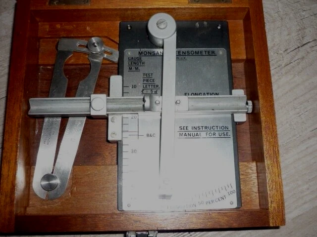 MONSANTO TENSOMETER (REDUCTION in area gauge) TOOL £10.77 - PicClick UK