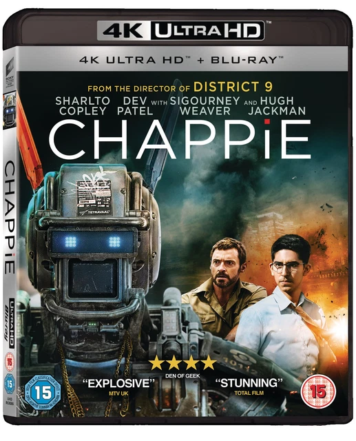 CHAPPIE (4K UHD Blu-ray) Jose Pablo Cantillo Miranda Frigon Eugene ...