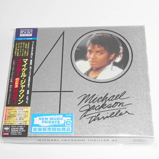 MICHAEL JACKSON THRILLER 40th Anniversary Expanded Edition JAPAN CD+28p Booklet EUR 63,61 ...