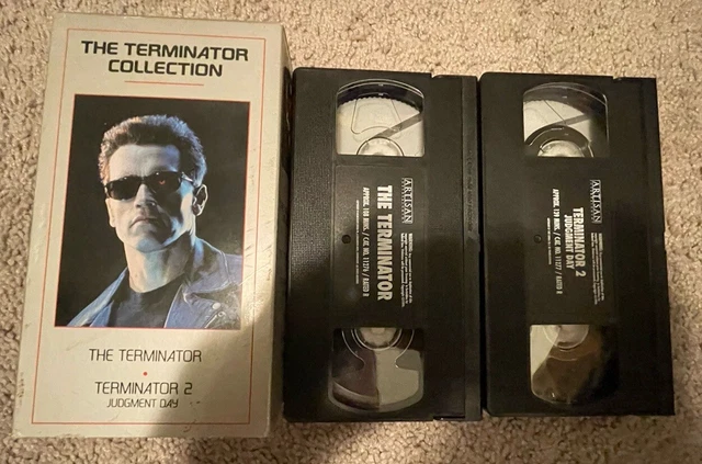 THE TERMINATOR COLLECTION (VHS, 1995, 2-Tape Set) £9.17 - PicClick UK