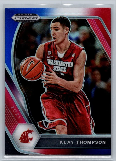 2021-22 PANINI PRIZM Draft Picks Klay Thompson Washington État Cougars ...