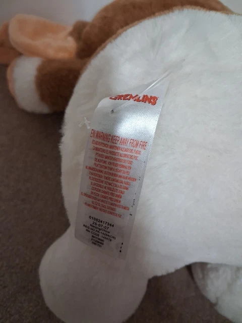 GREMLINS GIZMO PLUSH, Soft Toy, Primark 13" Glow Red Cheeks £14.99 ...