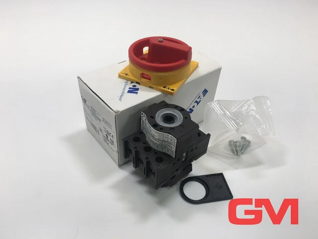 EATON MAIN SWITCH P1-25/EA/SVB Main Switch 3-Pin EMERGENCY STOP ...