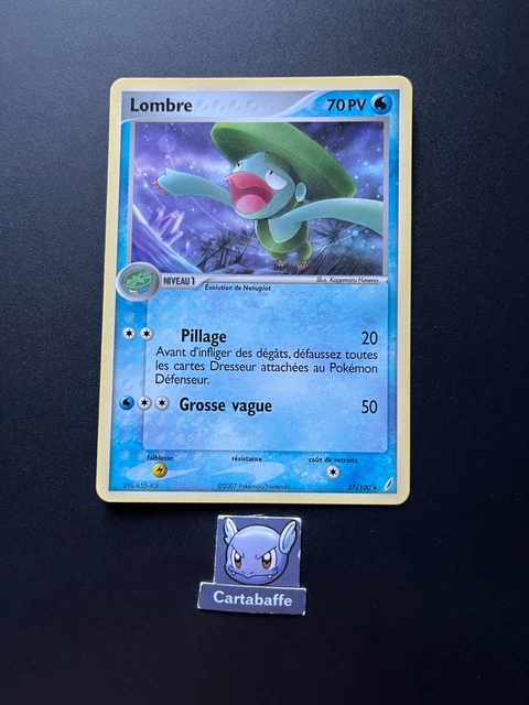 CARTE POKÉMON LOMBRE 37/100 Unco Gardiens de Cristal Bloc EX Near Mint EUR 7,85 - PicClick FR