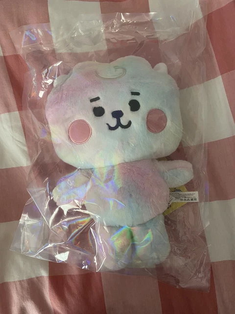 OFFICIAL BT21 RJ Cotton Candy Japan exclusive plush toy BTS Jin Rainbow ...