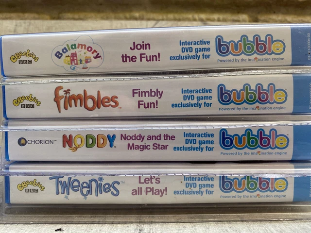 4 CBEEBIES TWEENIES Noddy Fimbles Balamory Lets all Play Interactive ...