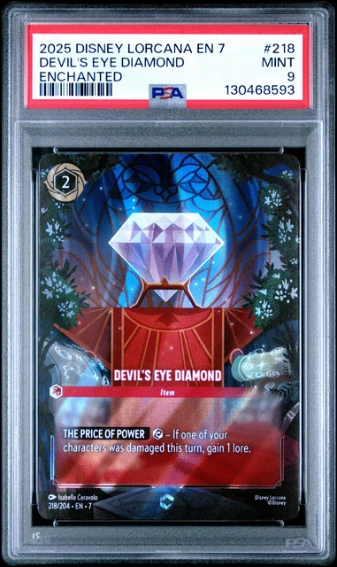 2025 DISNEY LORCANA En 7-Archazia's Island Enchanted Devil's Eye ...