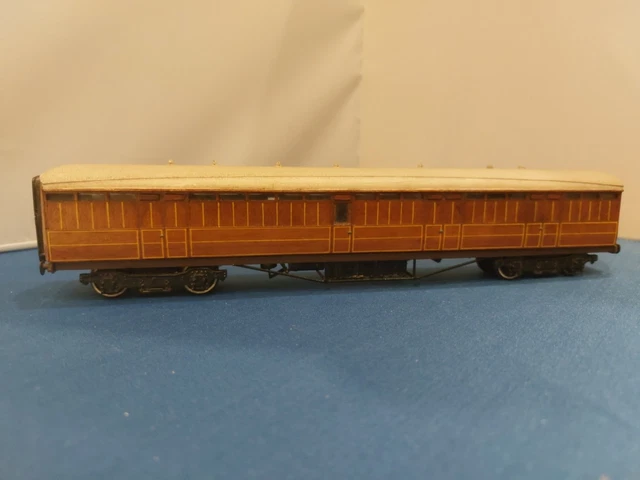 KIT BUILT LNER Teak Full Brake Coach OO Gauge £35.02 - PicClick UK