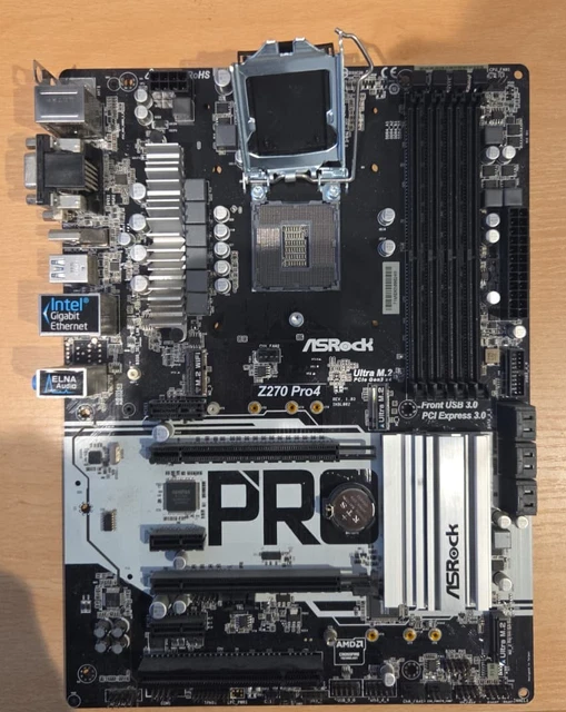 ASROCK Z270 PRO4 ATX motherboard £49.99 - PicClick UK