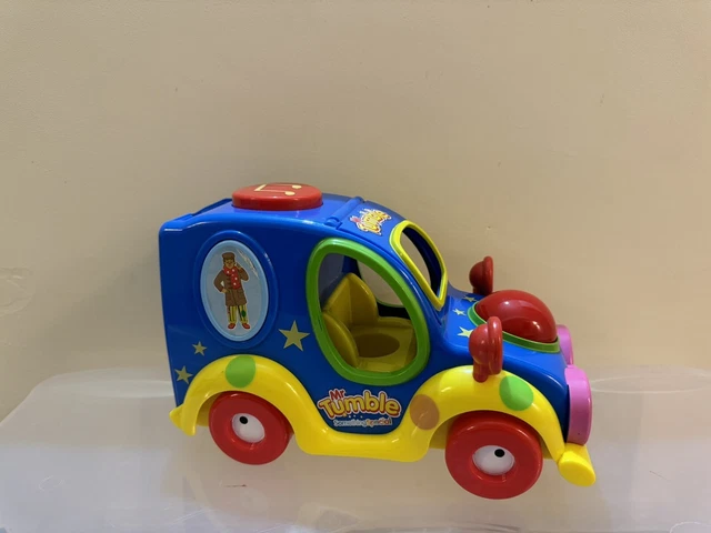MR TUMBLE FUN Sounds Musical Car Toy Something Special BBC Golden Bear ...
