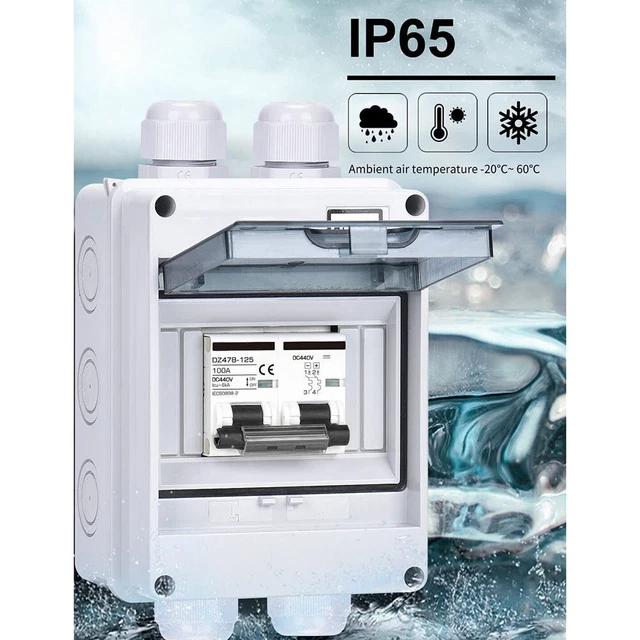 CIRCUIT DISJONCTEUR FACILE Pour Installer IP65m Photovoltaïque ...