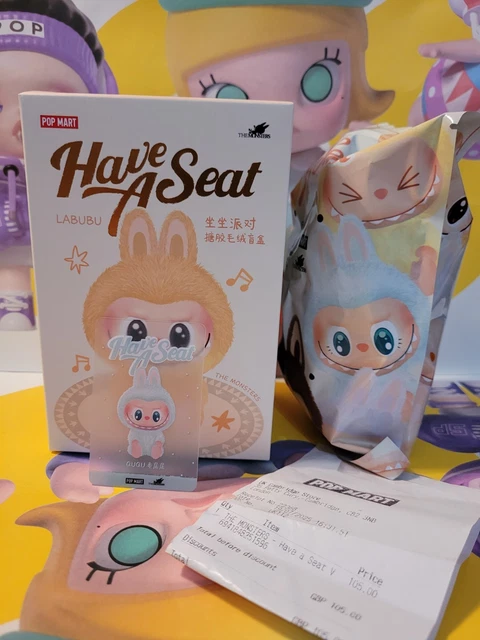 POPMART LABUBU HAVE a Seat Series Blind Box QUQU £29.80 - PicClick UK