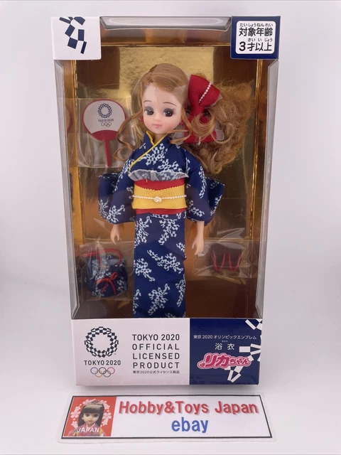 LICCA-CHAN YUKATA TOKYO 2020 Olympic Emblem Licca Doll Licca Japan ...