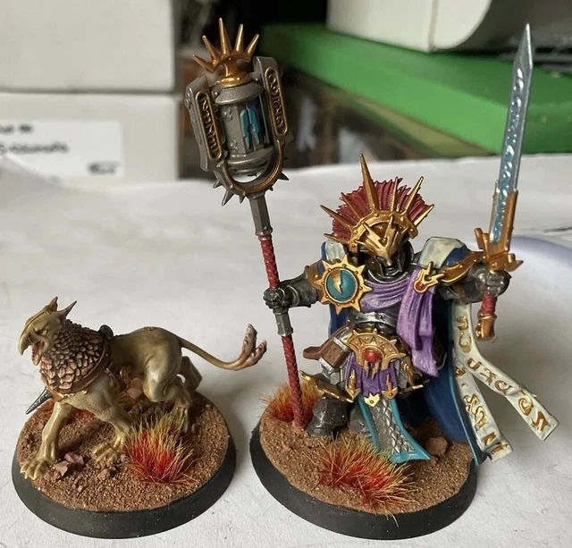 WARHAMMER AOS - Stormcast Eternals - Lord Veritant + Gryph Hound (R24 ...