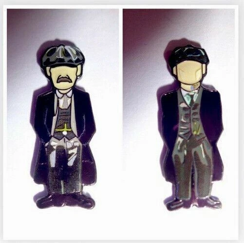 PEAKY BLINDERS TOMMY Shelby Pin Badge By A Guy Called Minty, BCFC, The ...