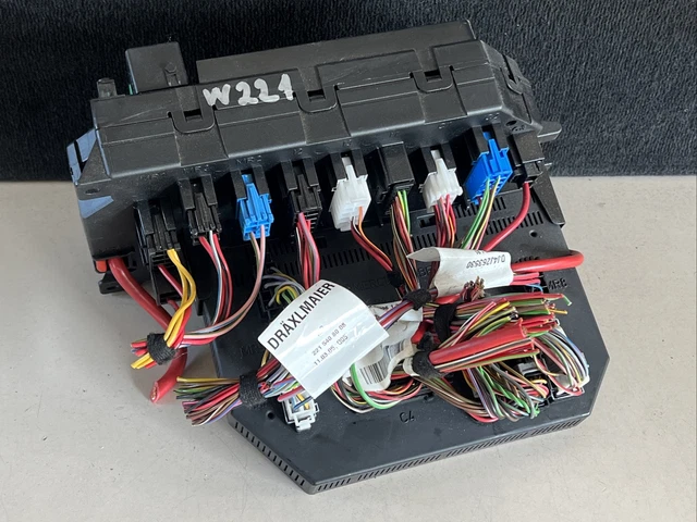 MERCEDES W221 SICHERUNGSKASTEN SAM Modul Zentralelektrik 2215455032 ...