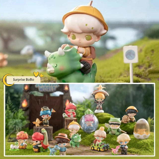 POP MART DIMOO Jurassic World Series Dinosaur Park Confirmed Blind Box ...