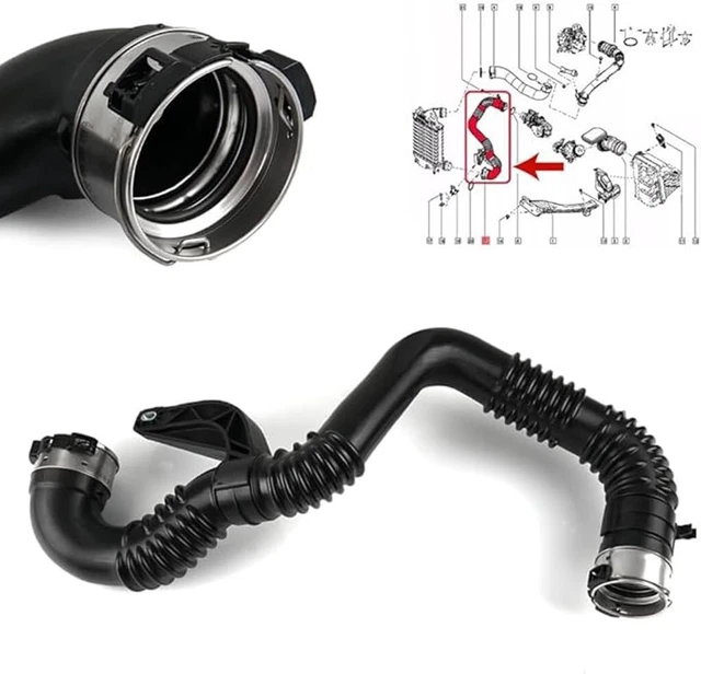 DURITE TURBO ENTRÉE D'Air pour Nissan X-Trail III (T32) 1.6 DCI ...