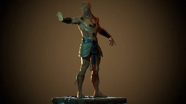 IMHOTEP MUMMY 1:10 Scale Resin 3d printed DIY model kit Unpainted £44. ...