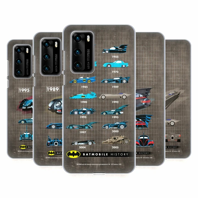 OFFICIAL BATMAN DC Comics Batmobile History Hard Back Case For Huawei ...