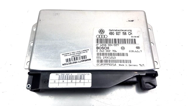 AUDI VW TRANSMISSION Control Module Control Unit ECU Module 4B0927156CH ...