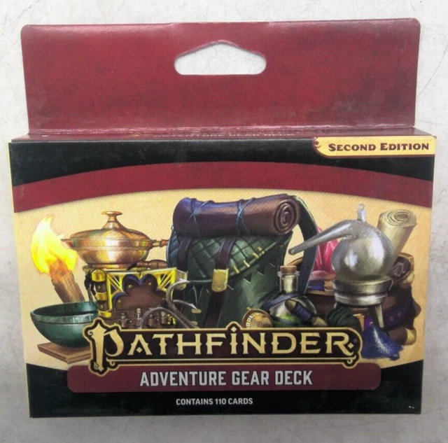PATHFINDER ADVENTURE GEAR Deck Expansion Roleplaying Game Brand New ...
