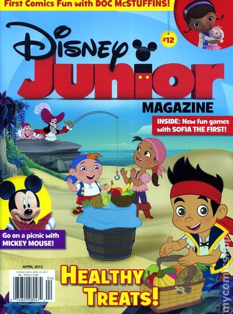 DISNEY JUNIOR MAGAZINE #12 VG 2013 Stock Image Low Grade £3.09 ...