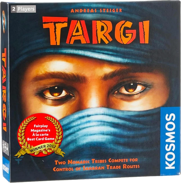 TARGI: AWARD-NOMINATED 2 Player Strategy Board Game $51.99 - PicClick AU