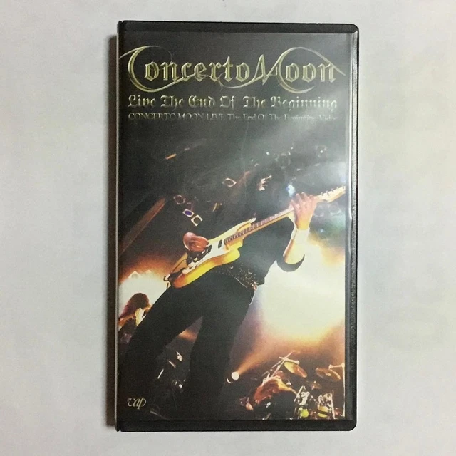 CONCERTO MOON THE End of the Beginning VHS Live Video Collectible £48. ...