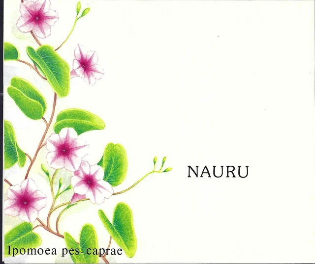 NAURU 1986 IPOMOEA pes caprae Presentation Pack $0.99 - PicClick AU