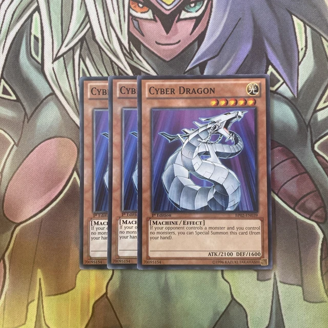 BP02-EN039 X3 CYBER Dragon Common Excellent Condition Yugioh EUR 3,46 ...